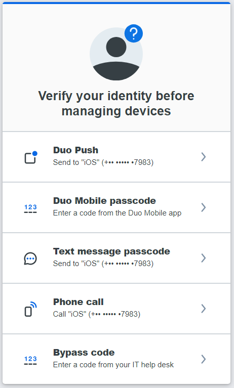 Duo Device Management